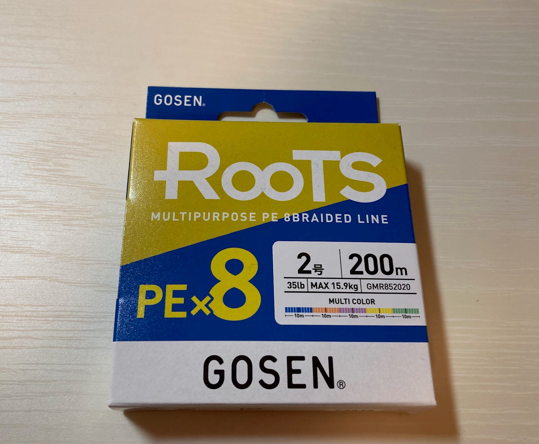 【GOSEN ROOTS PE×8】を使用した感想をインプレッション！ | てっちりの釣り研究